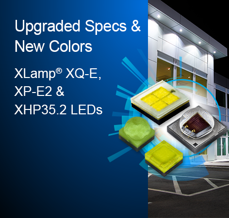 Upgraded Specs: XLamp® XQ-E, XP-E2 & XHP35.2 LEDs - Cree LED