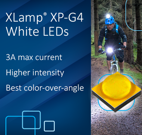 La nueva generación XP-G4 ofrece insuperable eficiencia con un rendimiento óptico mejorado ...