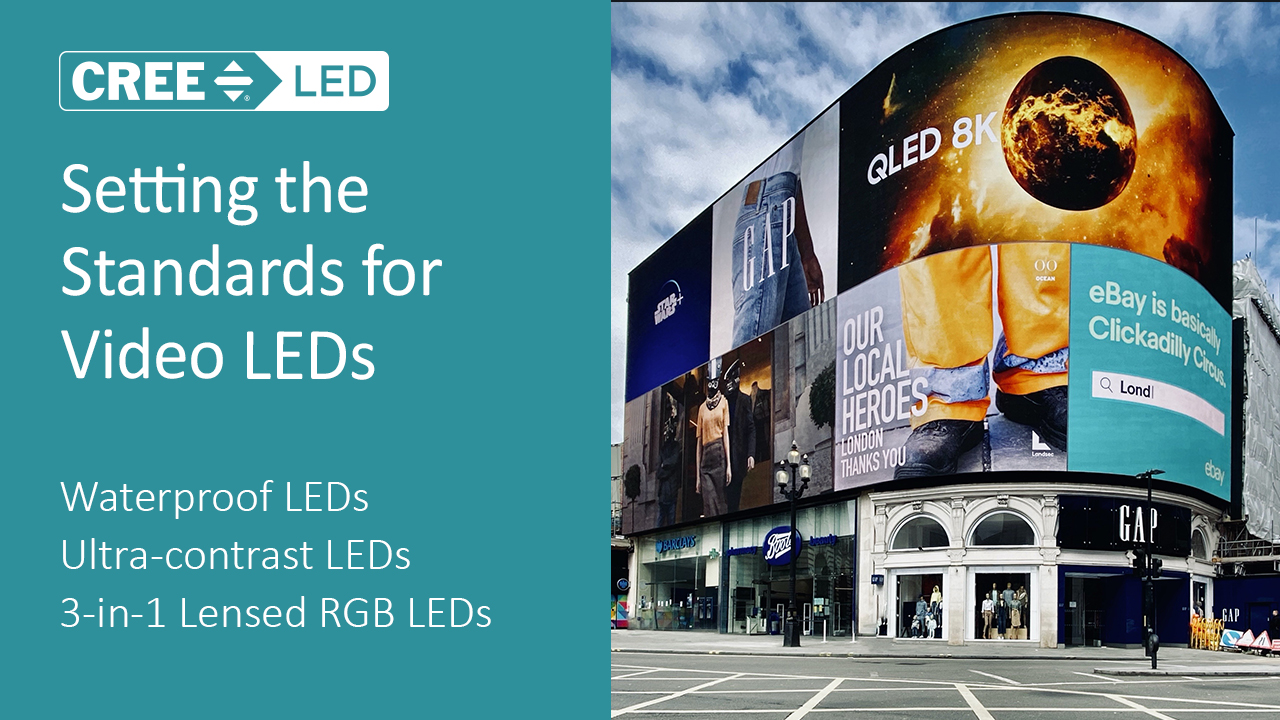 Setting the Standard for Video LEDs - Cree LED