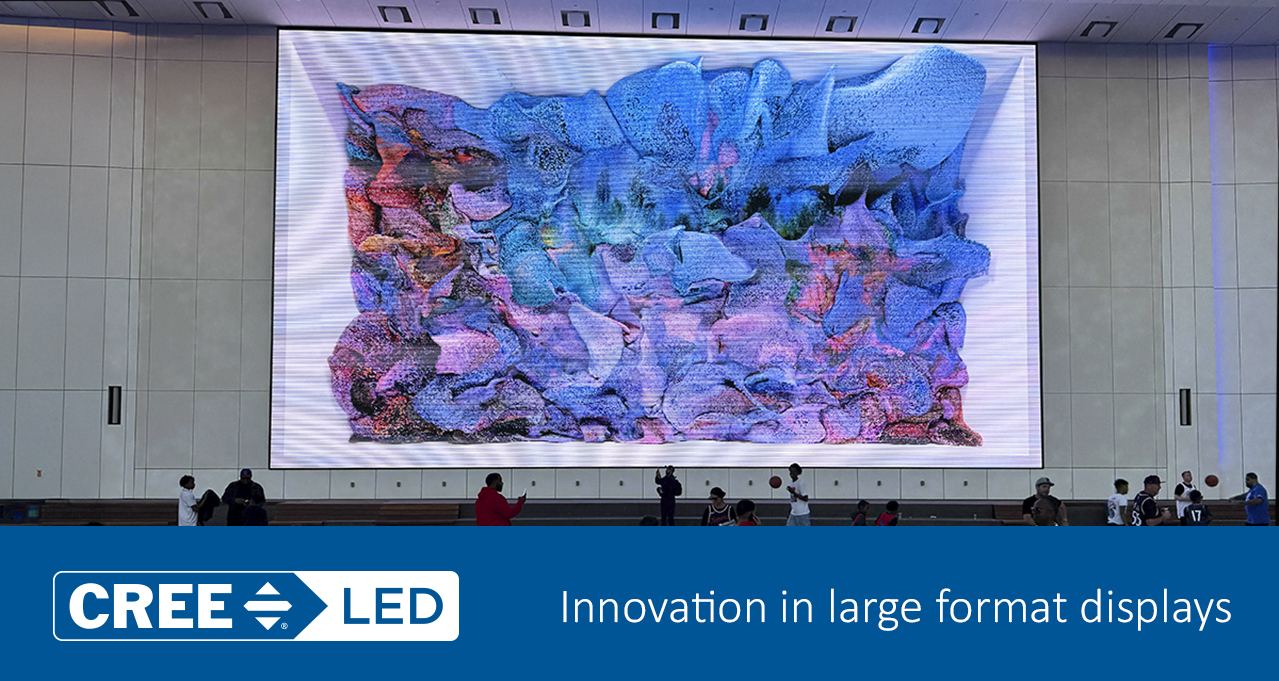 Cree LED and Daktronics Enter Licensing Agreement for LED Display Technology - Cree LED